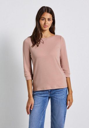 Street One Langarmshirt in Unifarbe