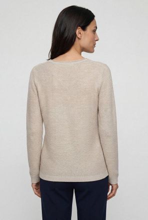 Olsen Strickpullover mit Strukturstrick