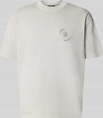 Pegador Oversized T-Shirt mit Label-Print Modell Nuevo