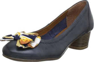 Jana Damen Fashion Pumps, Blau (Navy 805), 38 EU X-Weit