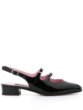 Carel escarpins Peche 20 mm à bride arrière - Noir