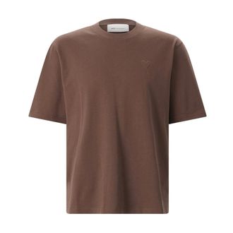 Ami T-shirts - Homme - Tops - Brun - Taille: L