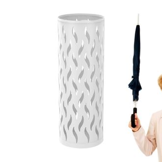 Generic Schirmst&auml;nder Organizer Metall Rund Vertikale Aufbewahrungseinheit mit feuchtigkeitsbest&auml;ndiger Verarbeitung | Praktische Halterung f&uuml;r Zuhause, Einga