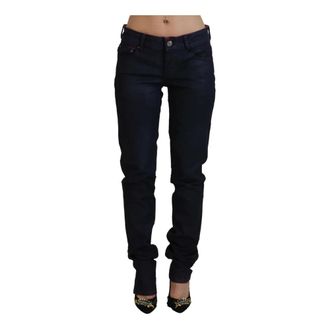 Just Cavalli Schwarze Slim Fit Denim Jeans - - Jeans - Damen - Schwarzk - W26