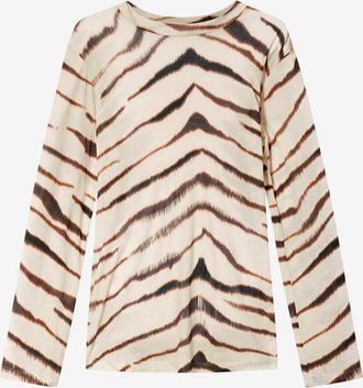 Isabel Marant T-shirt Zakane - Femme - Z&egrave;bre - Taillexs - Isabel Marant