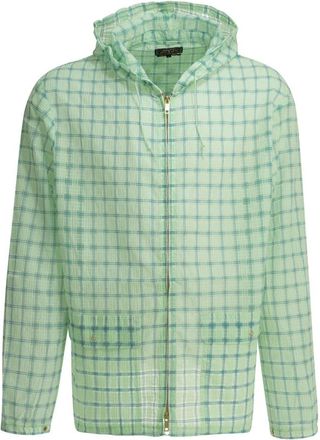 Beams Plus Veste &agrave; capuche Swing - Homme - Vestes - Vert - Taille: M