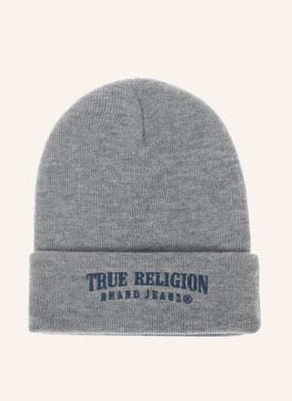 True Religion Beanie grau