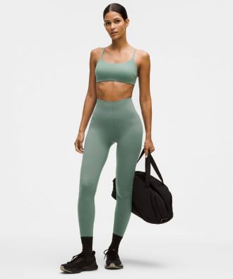 lululemon Glow Up Leggings mit hohem Bund f&uuml;r Frauen - 71 cm - Gr&ouml;&szlig;e 4 in Tidewater Teal