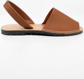 Will&rsquo;s Vegan Store Damen vegan Flache Sandalen Tan