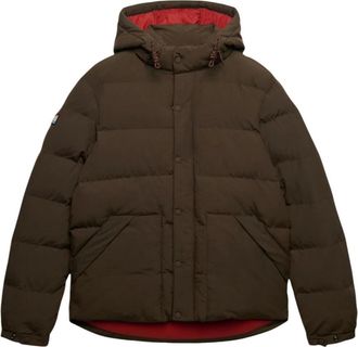 Superdry Doudoune Outdoor Everest - Homme - Vestes - Brun - Taille: 2XL