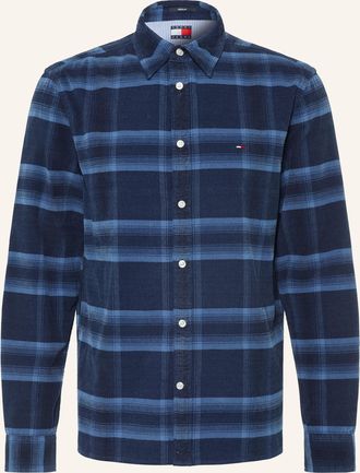 Tommy Jeans Cordhemd Regular Fit blau