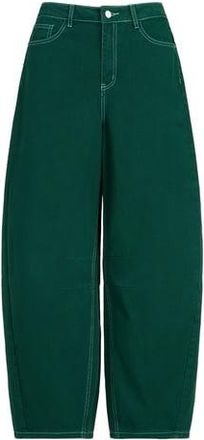 Object Jean ample mi-haut en coton