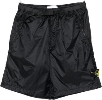 Stone Island Homme, Sport, Noir, Taille: W32 Shorts dentra&icirc;nement