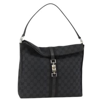 Gucci Sac bandouli&egrave;re vintage Pre-owned - Femme - Pre-owned - Noir - Taille: ONE Size