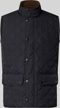 Barbour Slim Fit Weste mit Logo-Stitching Modell NEW LOWERDALE