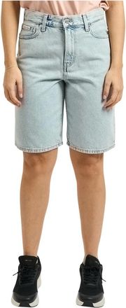 Calvin Klein Femme, Shorts, Bleu, Taille: W25 Denim Shorts
