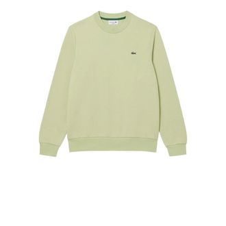 Lacoste Homme, Sweatshirts et sweats &agrave; capuche, Vert, Taille: M Classic Fit Fleece SweaT-shirt