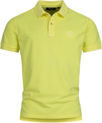 Indicode Herren INJorah Poloshirt aus 100% Baumwolle | Herrenpoloshirt Polokragen Baumwollshirt Neon Yellow, XXL
