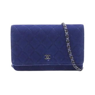 Chanel Pre-owned Vintage Crossbody Bag - - Pre-owned - Damen - Blau - ONE SIZE