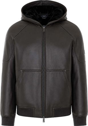 Moose Knuckles Blouson En Cuir - Noir