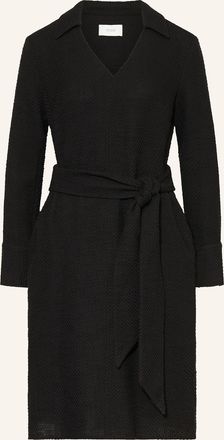 More Tweed-Kleid schwarz