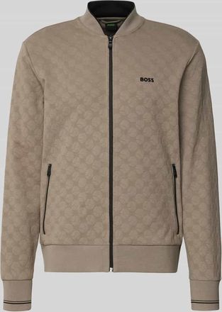 HUGO BOSS Regular Fit Sweatjacke aus Baumwoll-Mix Modell SW_Revival Skarley