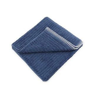 Heckett & Lane Bath Guest Towel, Jeans Blue, 30 x 50 cm, 6