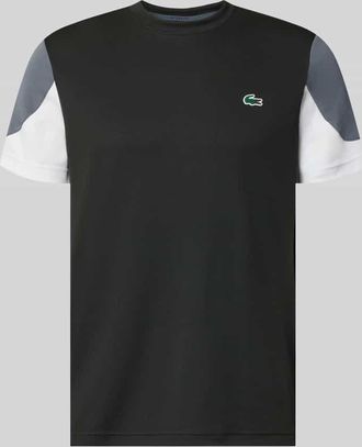 Lacoste Sport Regular Fit Sport-T-Shirt im Colorblock-Design