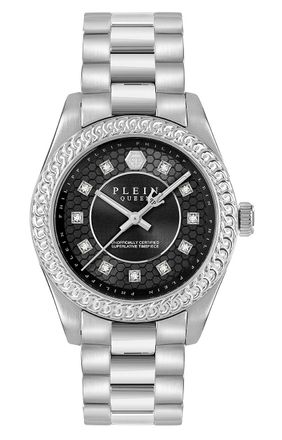 Philipp Plein Queen Supreme Silber Damen Armbanduhr PW7FA0126