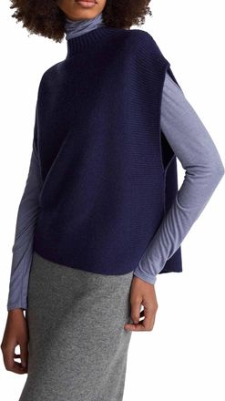 Benetton Damen Maglia G/C S/M 1244d10ef Herren Weste, blau, M