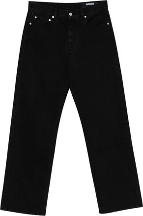 Jacquemus Homme, Jeans, Noir, Taille: W32 Le De-Nîmes Droit Jeans