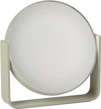 Zone Denmark Miroir de Table Ume - Grossissement 5X - Pivote - ID&Eacute;al pour Maquillage & Epilation - Eucalyptus