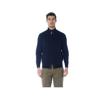 Gran Sasso Maglia Valstar - - Knitwear - Herren - Blau - 4XL