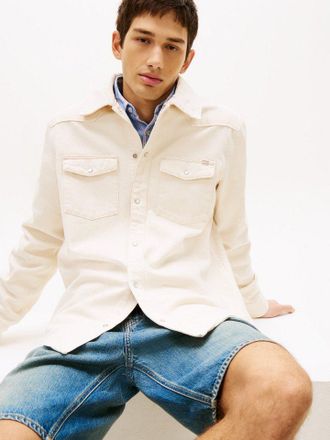 Tommy Jeans Jeansjacke DENIM WESTERN Regular fit mit Brusttaschen