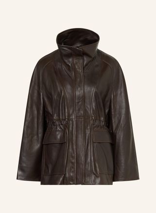 Nour Hammour Nour Hammour Lederjacke Quai braun