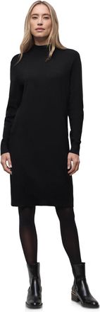 Street One Turtleneck Strickkleid Black 44