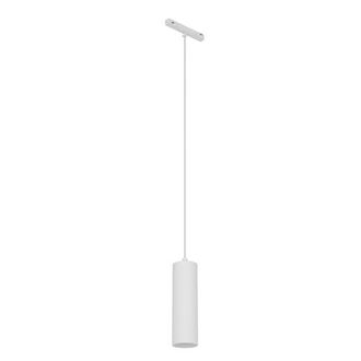 Eglo Zubeh&ouml;r f&uuml;r Schienensystem Easy Track, H&auml;ngelampe Adapter f&uuml;r Schienenleiste, Pendelleuchte zum Stecken, Accessoire Lichtschiene Decke, Kunststoff in 
