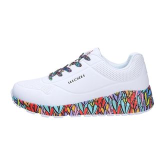 Skechers Femme, Chaussures, Blanc, Taille: 37 EU UNO Baskets
