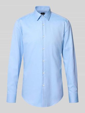HUGO BOSS Slim Fit Businesshemd mit Kentkragen