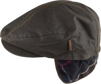 Barbour Casquette Cheviot cir&eacute;e - unisex - Accessoires - Brun - Taille: M