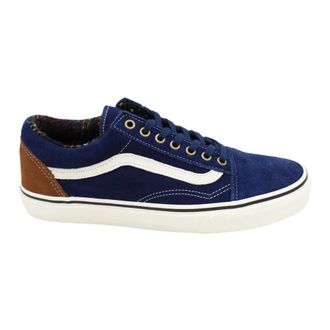 Vans Klassischer Wildleder Schn&uuml;rschuh mit Gummisohle - - Shoes - Damen - Blau - 42 1/2 EU