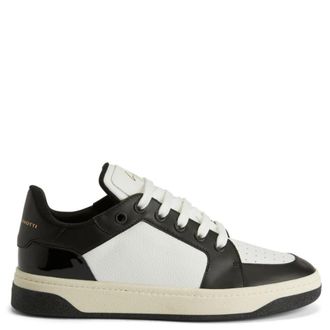 Giuseppe Zanotti Wei&szlig;e Leder-Low-Top-Sneaker - - Shoes - Herren - Wei&szlig; - 42 EU