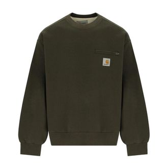 Carhartt Work in Progress Detroit Sweatshirt - - Sweatshirts & Hoodies - Herren - Gr&uuml;n - XL