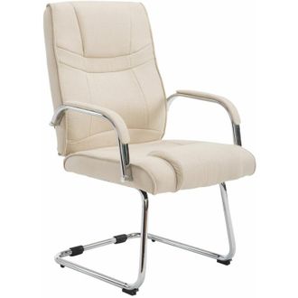 Clp Chaise d&eacute;tude rembourr&eacute;e avec des armagues &eacute;l&eacute;gantes &eacute;l&eacute;gantes modernes diverses couleurs Couleur : Cr&egrave;me