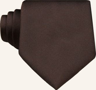 HUGO BOSS Krawatte braun