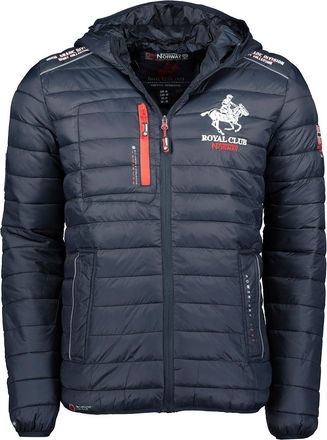 Geographical Norway BRICK NAVY GTX Herren-Winterjacke 068 NAVY (WY6358H/GN-MARINE) mit Kapuze, marineblau, Fleecefutter, warm, bequem, Gr&ouml;&szlig;e 7XL
