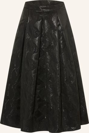 Sem per Lei Sem Per Lei Faltenrock Aus Jacquard schwarz