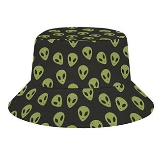 Generic Alien-1 Chapeau Soleil Pliable Bob Chapeaux Anti-UV Pêcheur Cap pour Plein Air Sports Femme