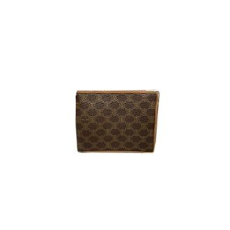 Celine Porte-cartes Triomphe Pre-owned - Femme - Pre-owned - Brun - Taille: ONE Size