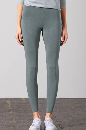 Hempage Hempage Damen vegan Leggings Long Basic Titanium